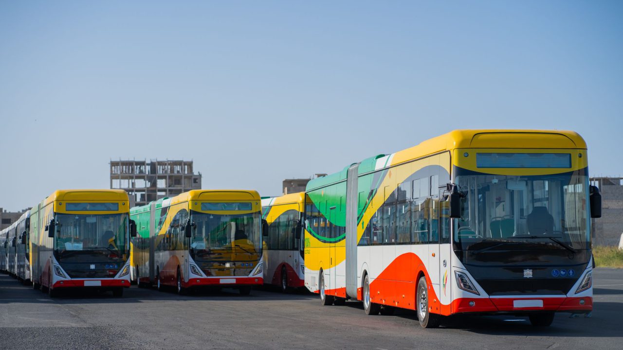 Dakar electric BRT network is set to be in operation by summer 2024. 121 CRRC e-buses just delivered