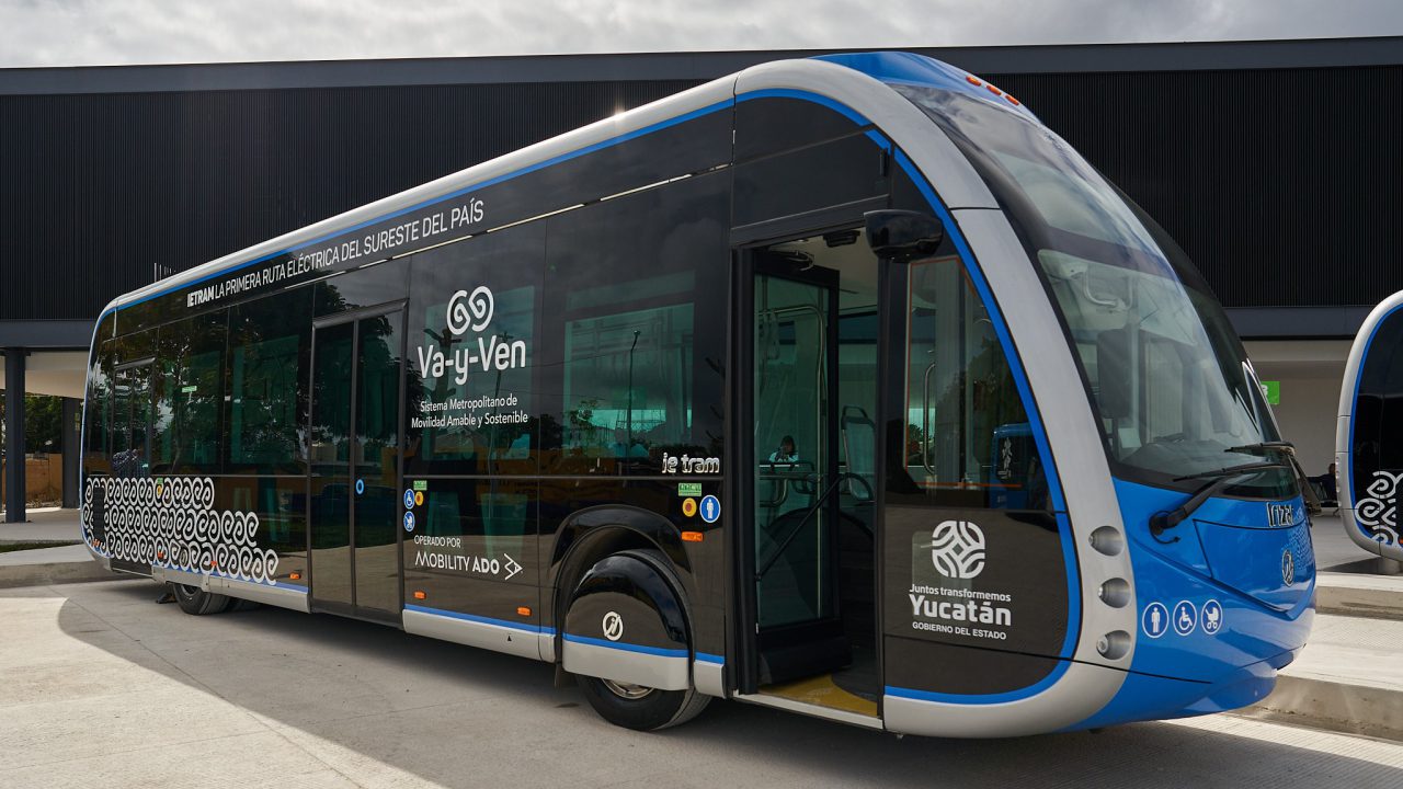 Irizar e-mobility lands in Latam: 32 ie tram for Yucatan (Mexico)