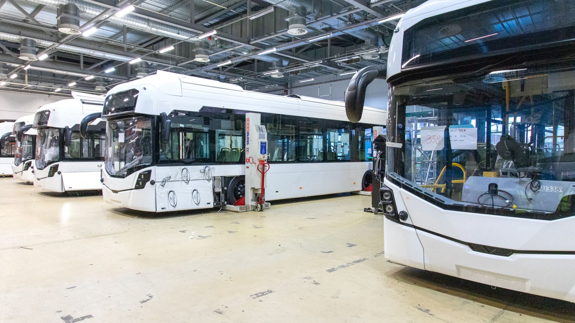 Wrightbus nears completion of first hydrogen buses for continental Europe