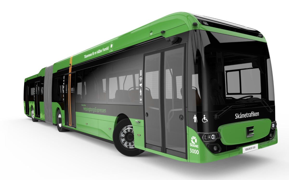 Ebusco will deliver 14 e-buses in Helsingborg (Sweden) - Sustainable Bus