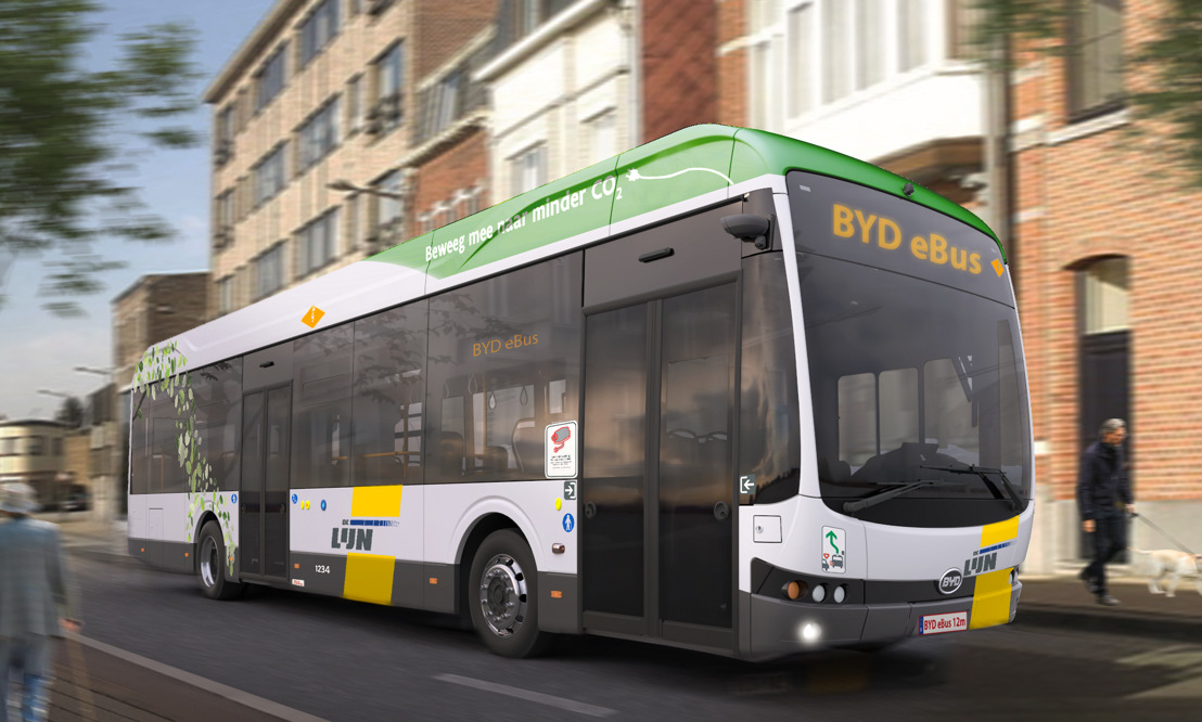 De Lijn has ordered 92 BYD electric buses (part of a framework ...