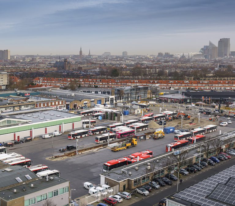 Daimler Buses Solutions is converting HTM bus depot to electric drives