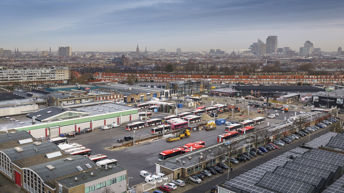 Daimler Buses Solutions is converting HTM bus depot to electric drives