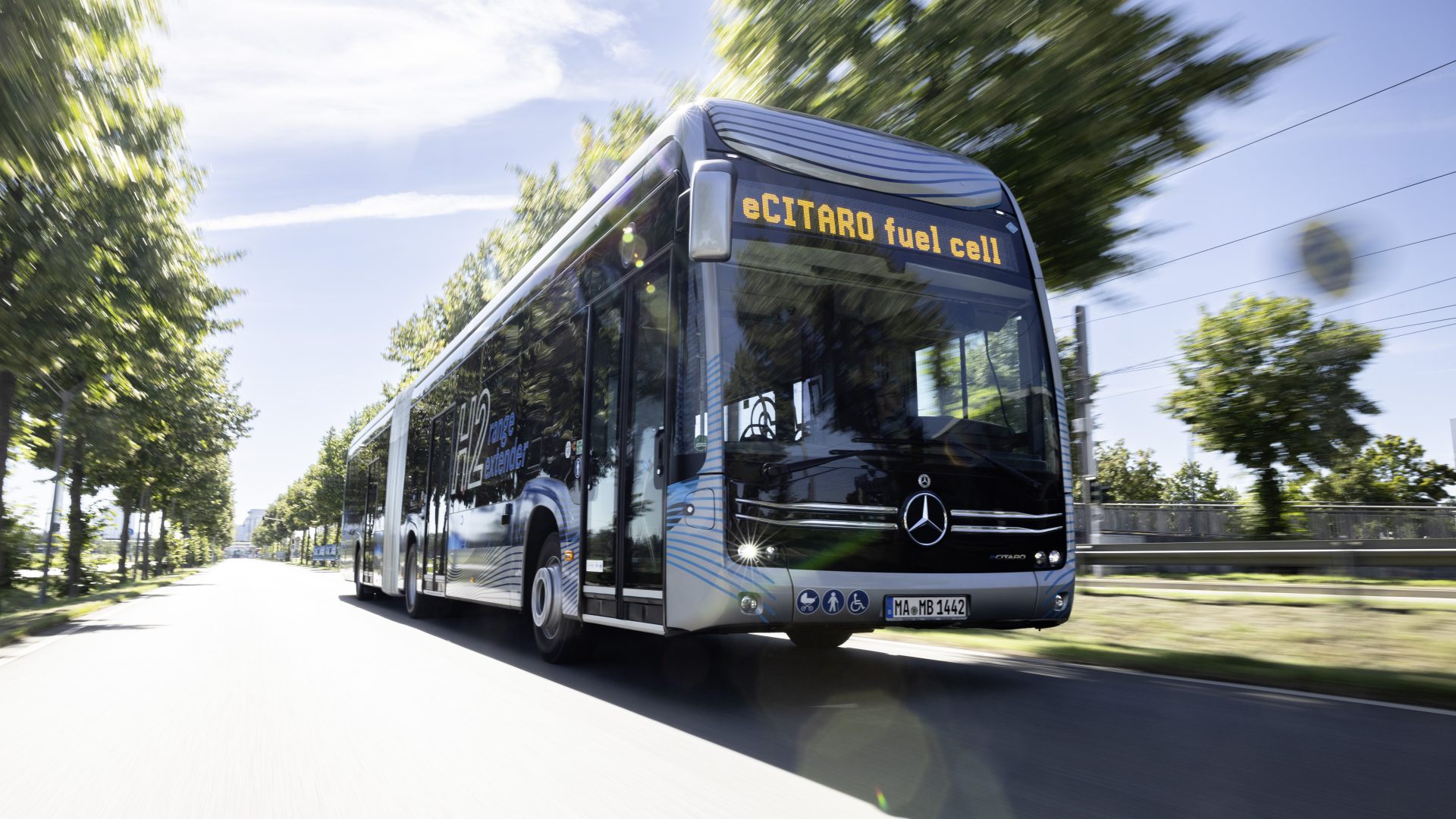The Mercedes eCitaro G fuel cell will be showcased again at Mobility ...