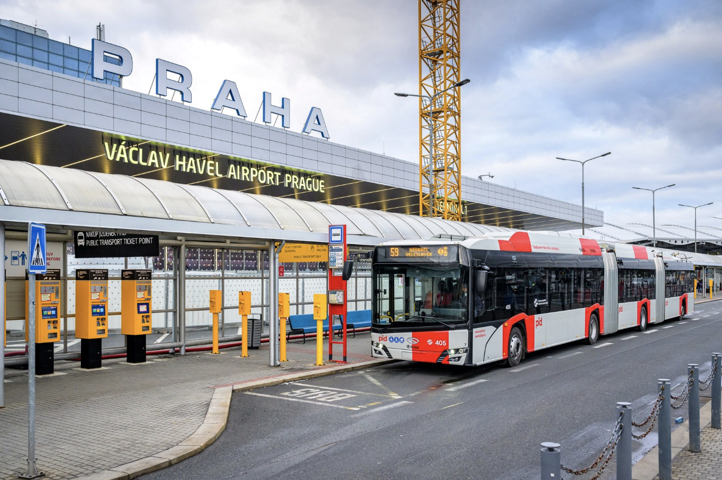 Prague inaugurates (on March 6) trolleybus line to and from airport