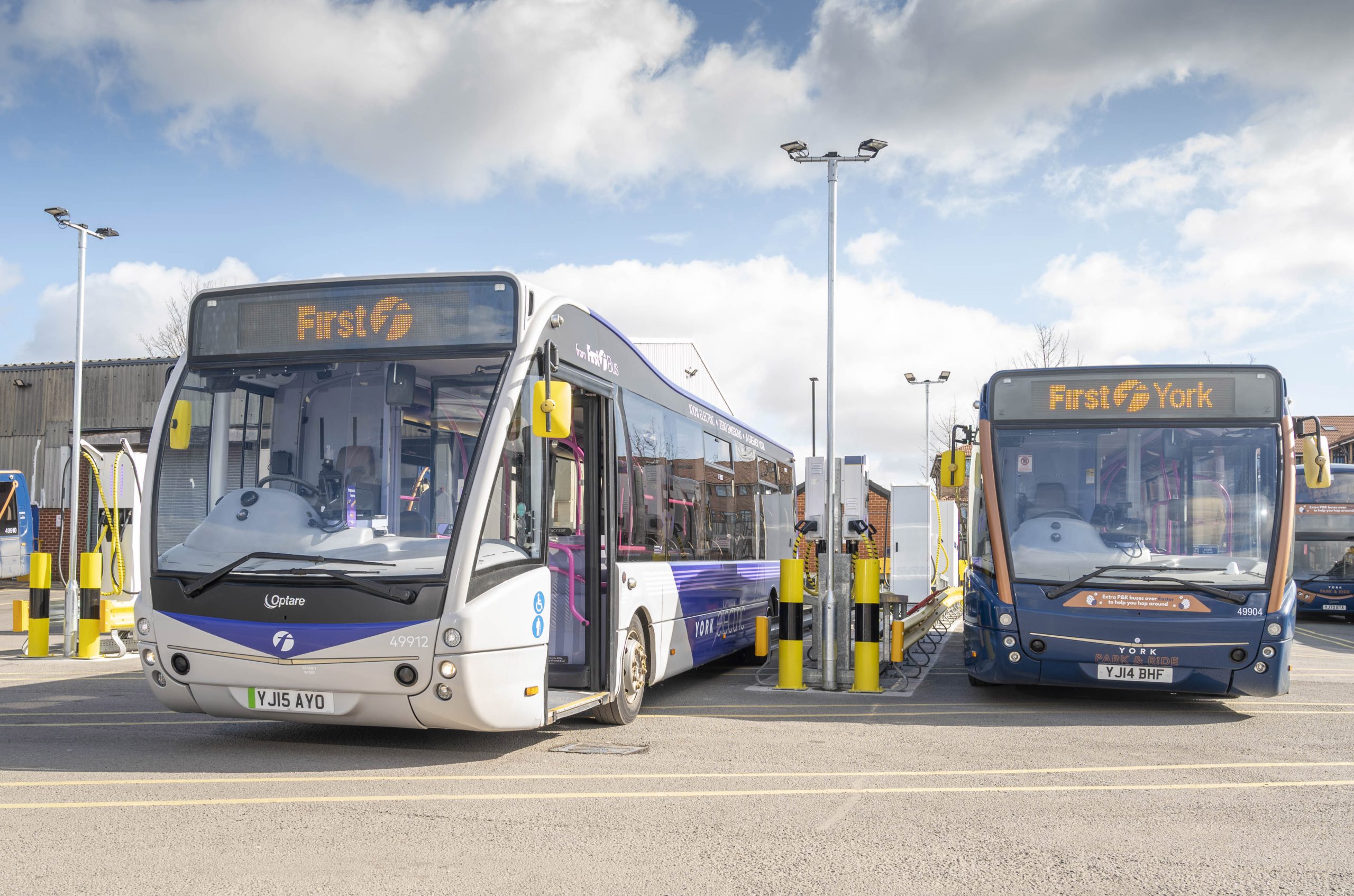 Time to take the road for First York 12 Optare Versa, repowered by ...