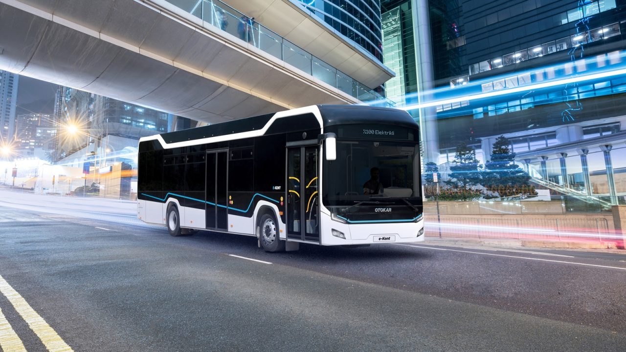 Otokar at Bus2Bus with the 12-meter e-Kent C - Sustainable Bus