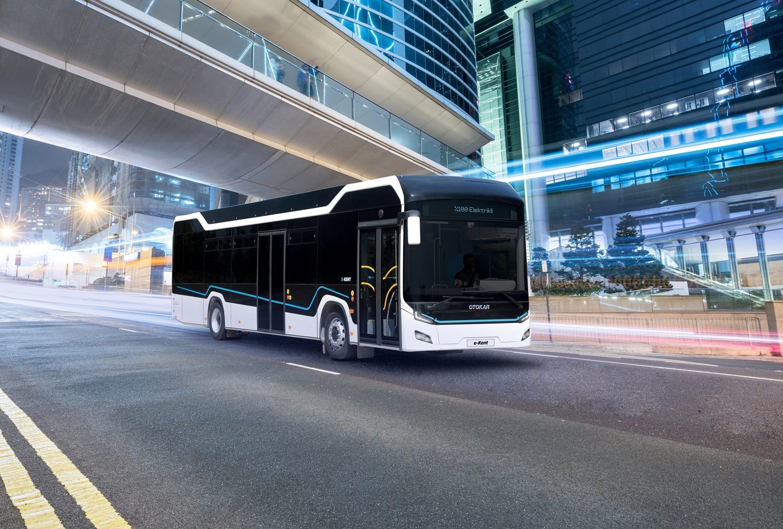 Otokar at Bus2Bus with the 12-meter e-Kent C - Sustainable Bus