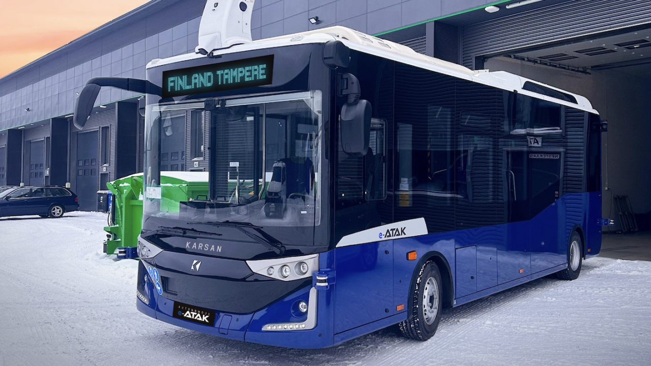 After Norway, Finland: autonomous Karsan e-Atak lands in Tampere