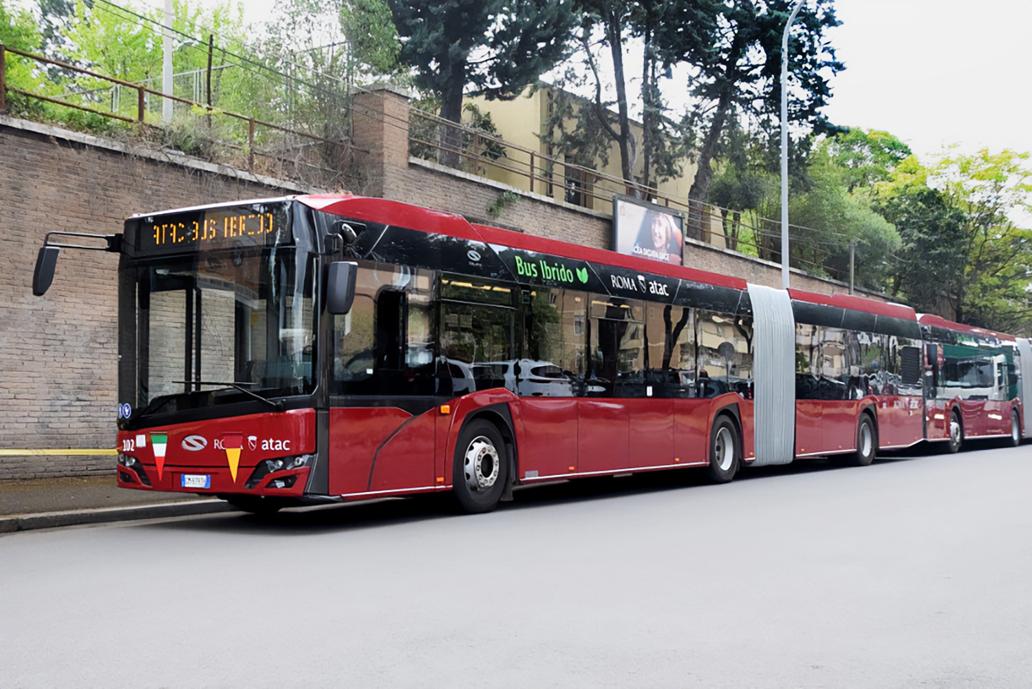 Solaris to provide 244 CNG buses (and 110 mild hybrids) in Roma Solaris to provide 244 CNG buses (and 110 mild hybrids) in Roma
