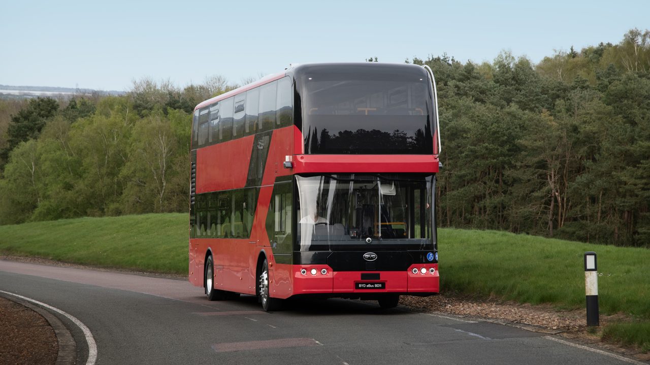 BYD BD11 launched: a new double decker EV bus for UK market