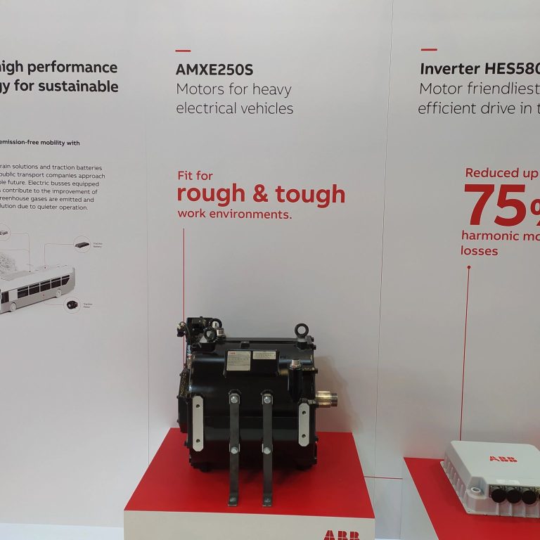 ABB launches new package motor + inverter tailored for electric buses