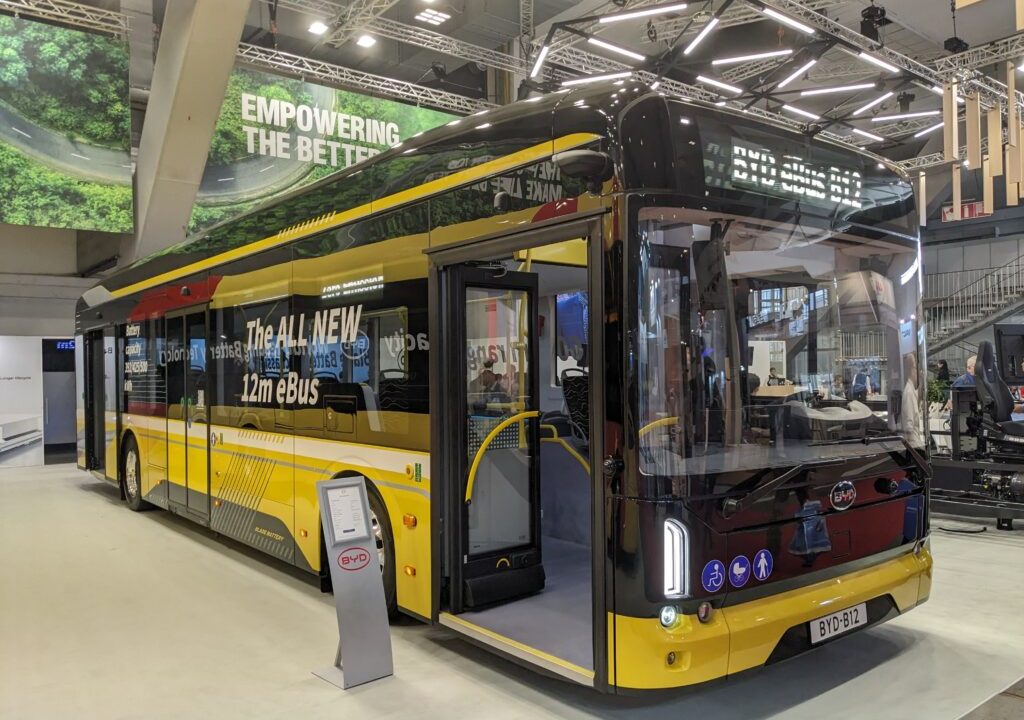 BYD and Ikarus are exhibiting for the first time at InnoTrans 2024 in Berlin