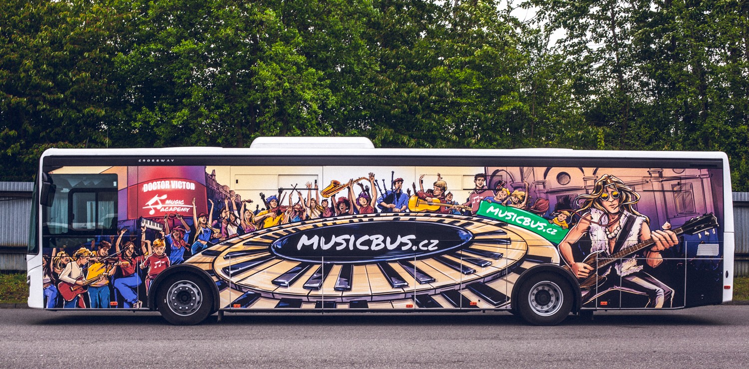 Crossway becomes a Music Bus for children in the Czech Republic