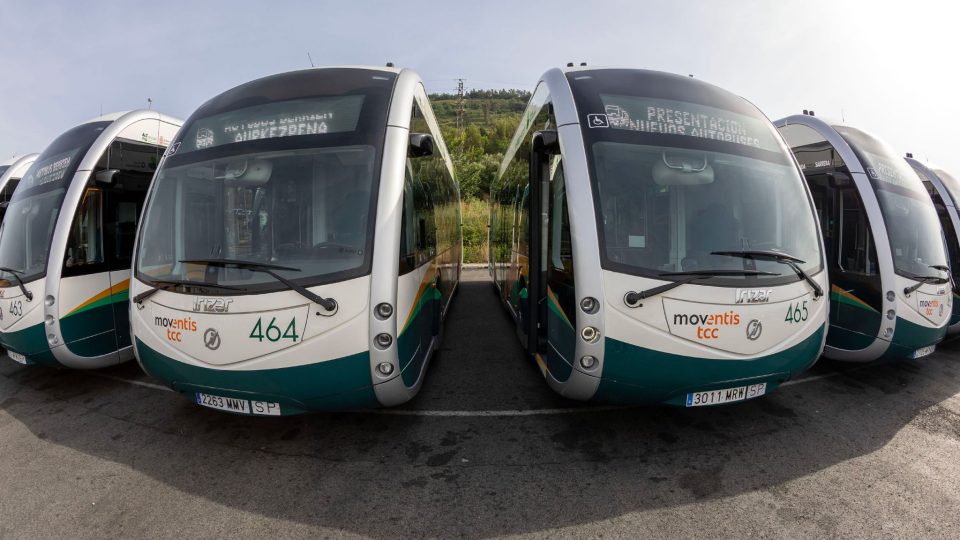 Spain, TUC Pamplona rolls out 10 Irizar ie tram electric buses ...