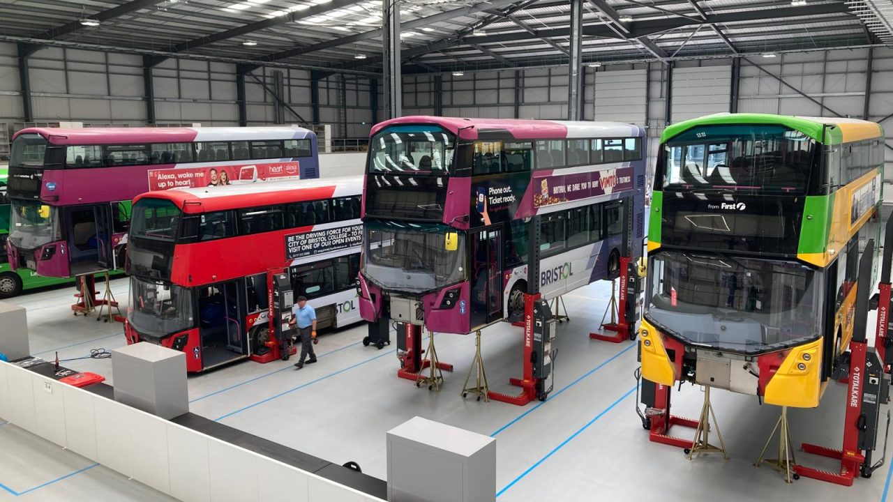 First Bus has placed an order for 32 repowered buses with Wrightbus' NewPower