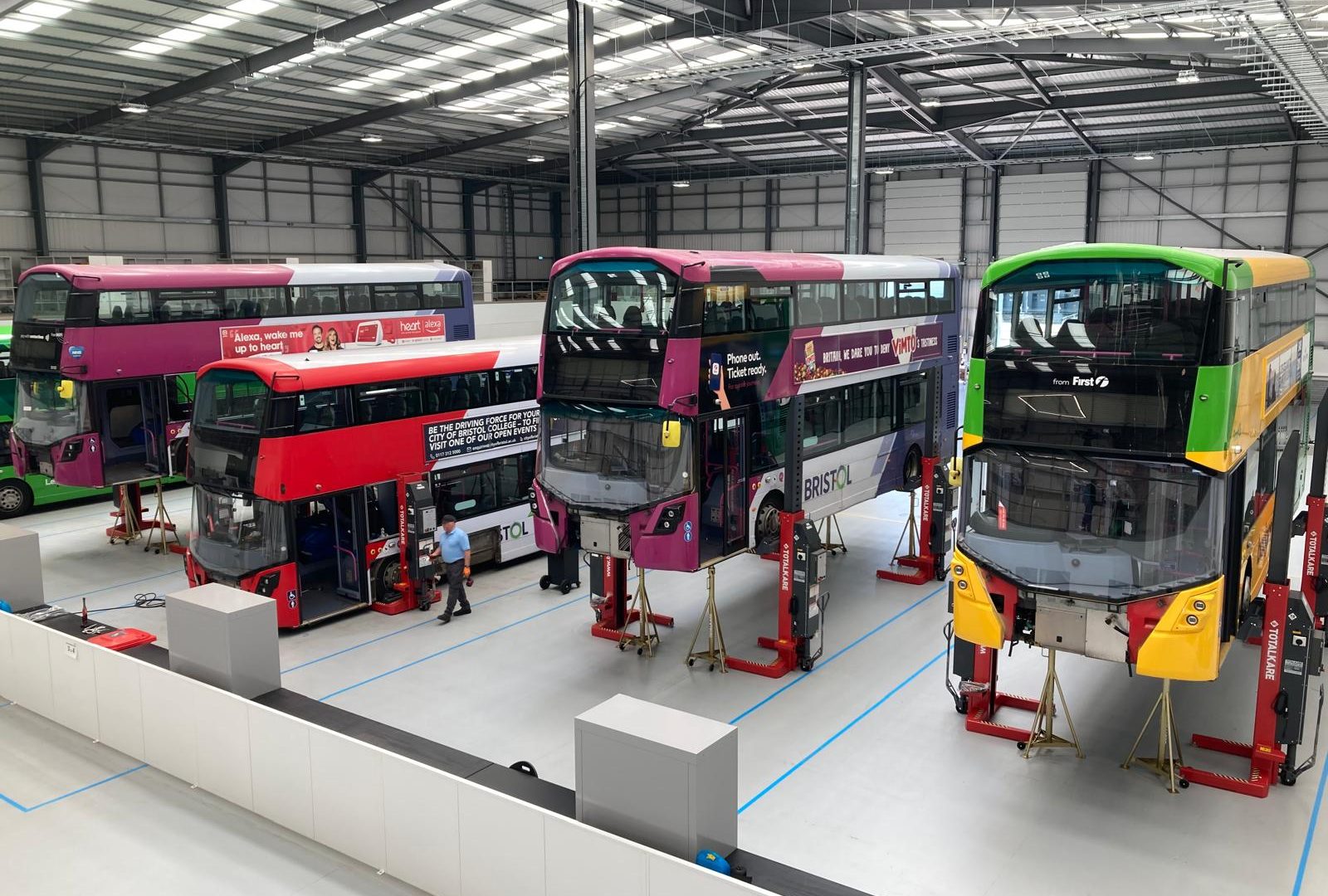 First Bus has placed an order for 32 repowered buses with Wrightbus ...