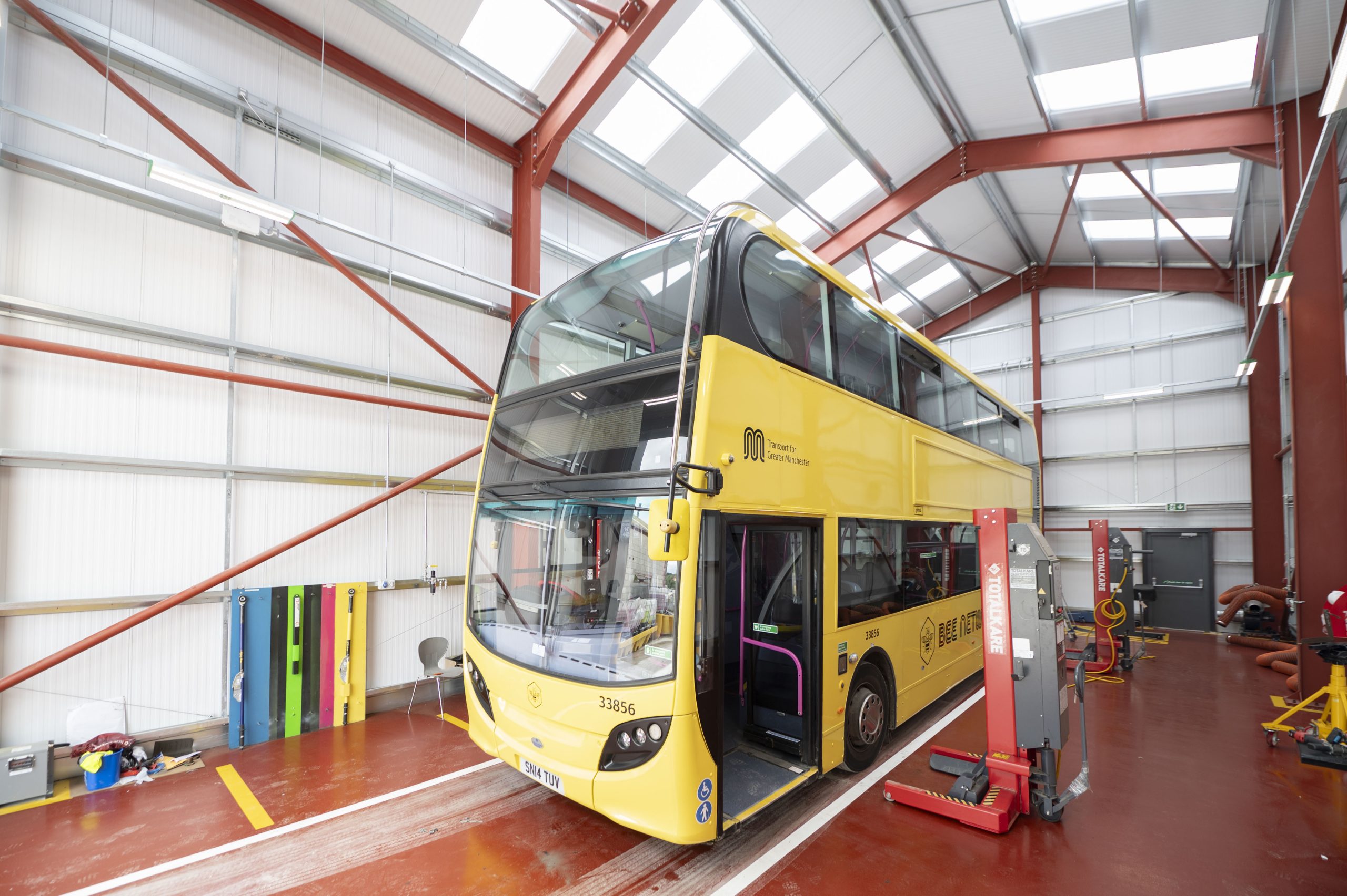 First Bus completed £750,000 investment in Rochdale depot in Manchester ...