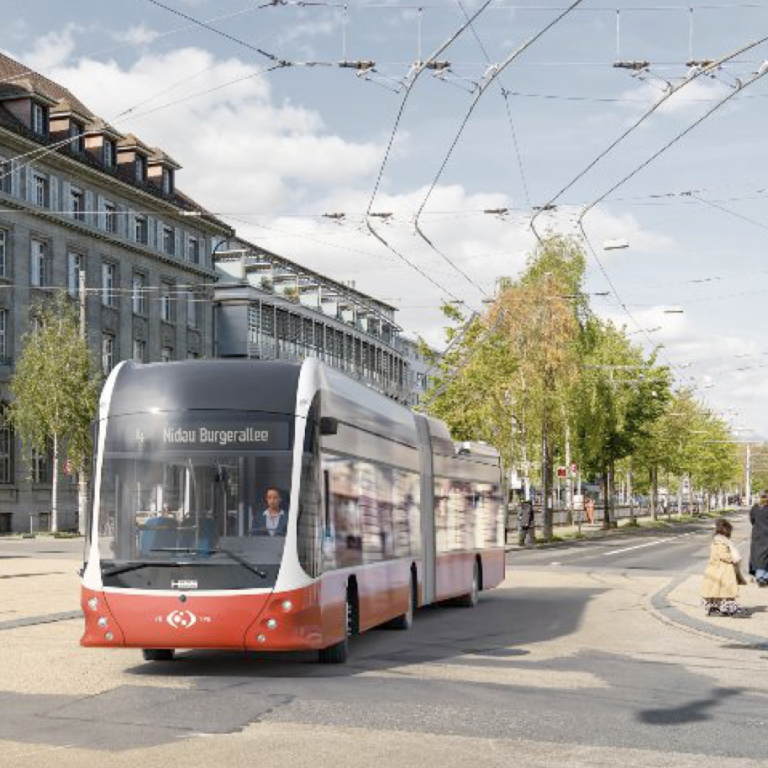 Hess will deliver 18 trolley buses to Biel, Switzerland