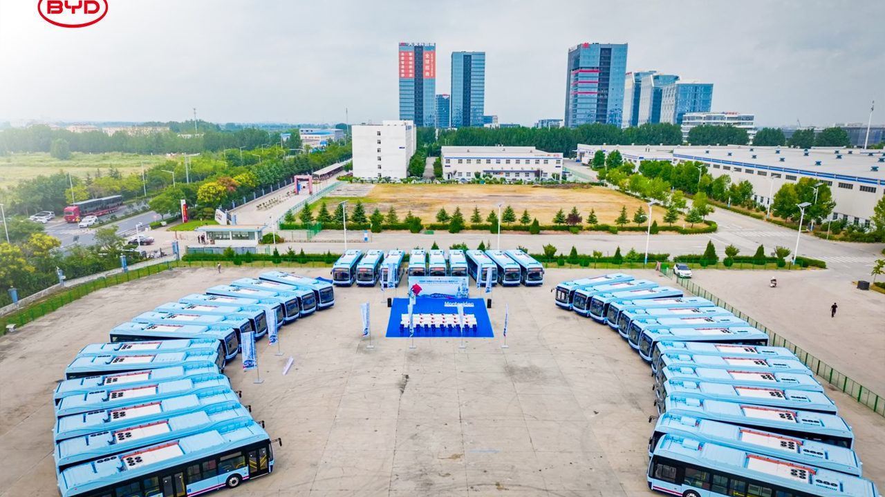 BYD has delivered 100 e-buses for operations in Uruguay - Sustainable Bus