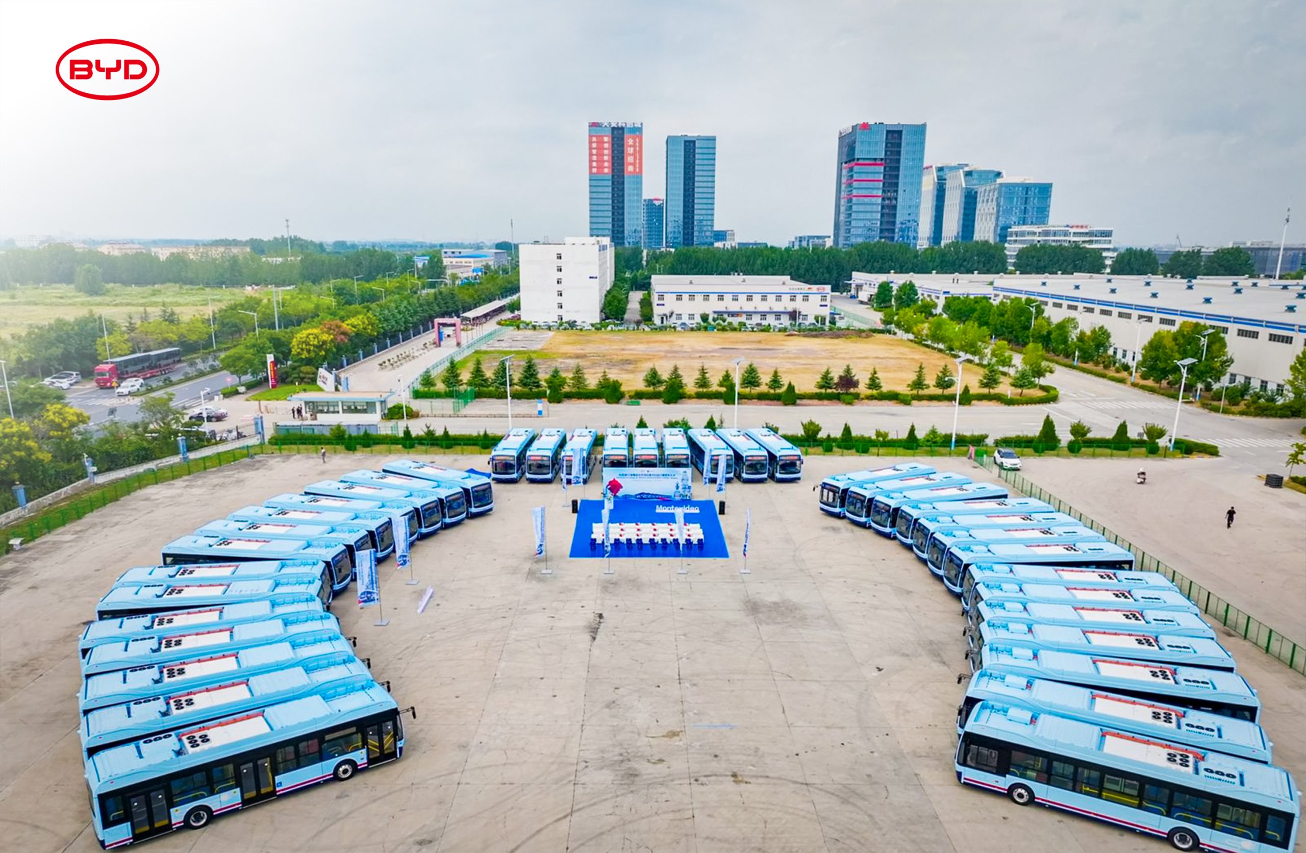 BYD has delivered 100 e-buses for operations in Uruguay - Sustainable Bus