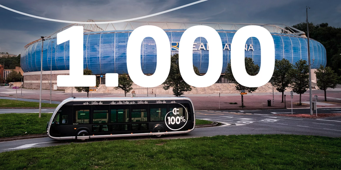 Irizar e-mobility to deliver 1,000th electric bus (and provides 2 ...