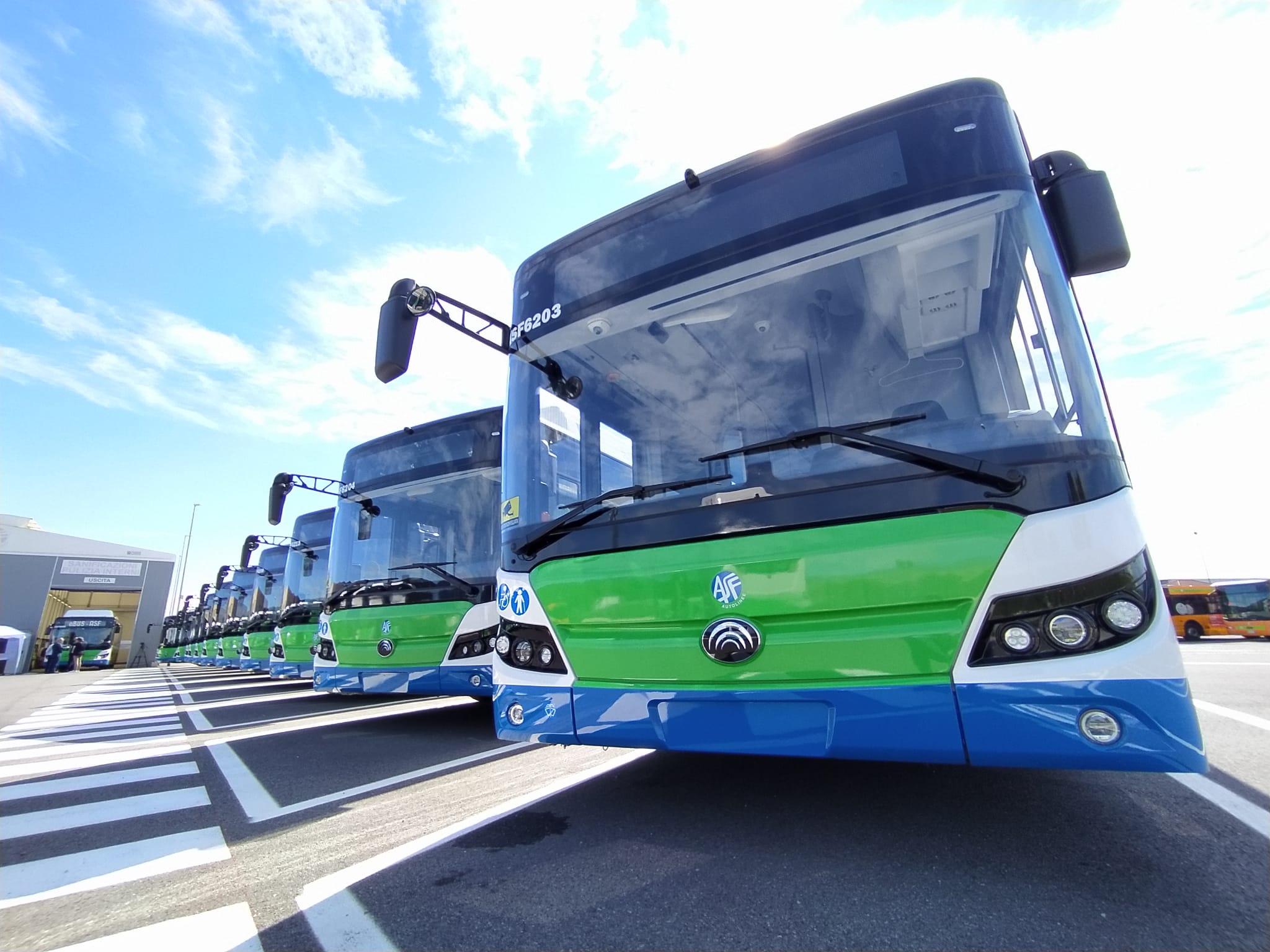 Como is getting more electric: 23 Yutong e-buses for ASF Autolinee