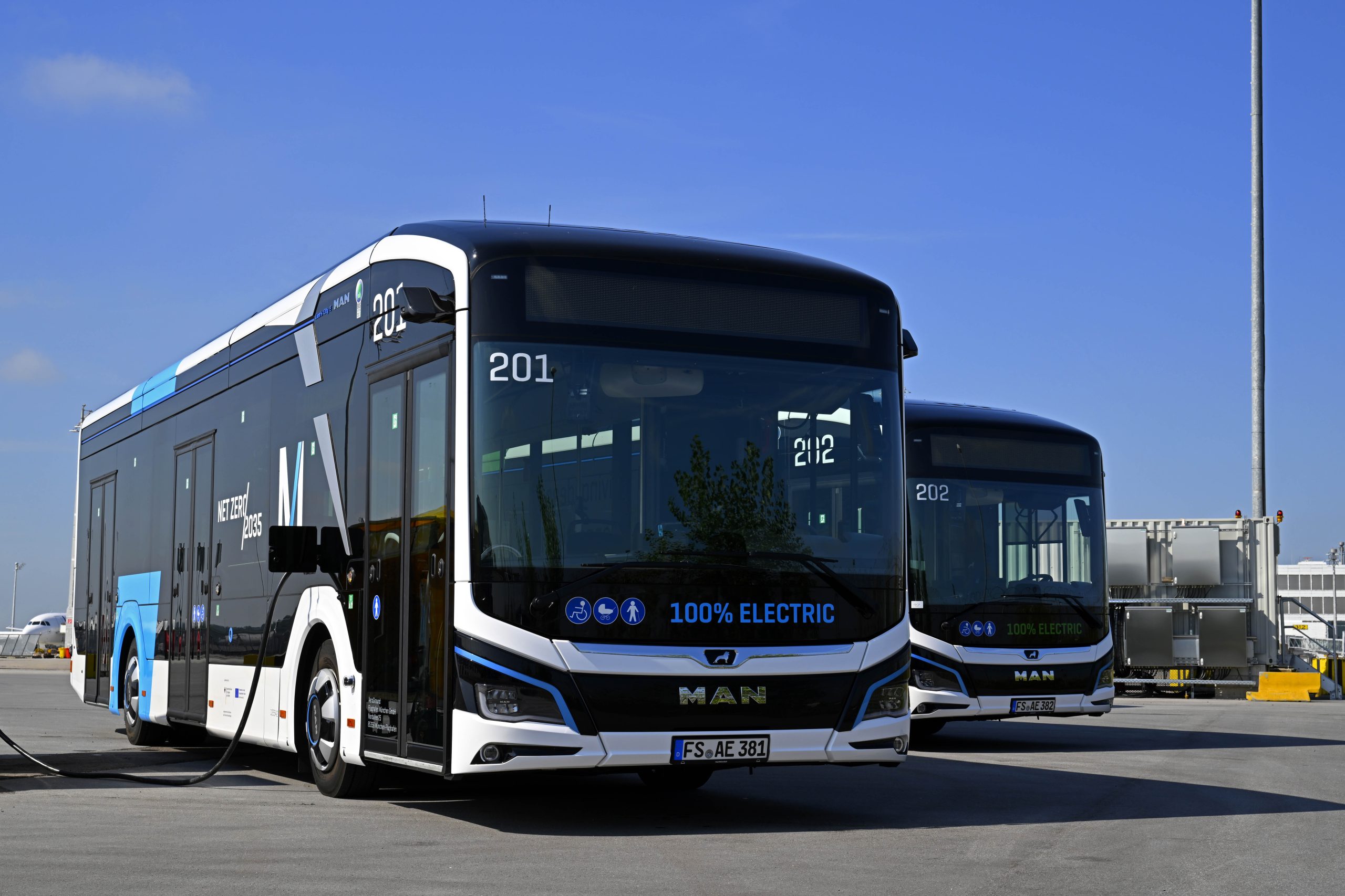 A fleet of MAN Lion's City E electric buses headed to operations in ...
