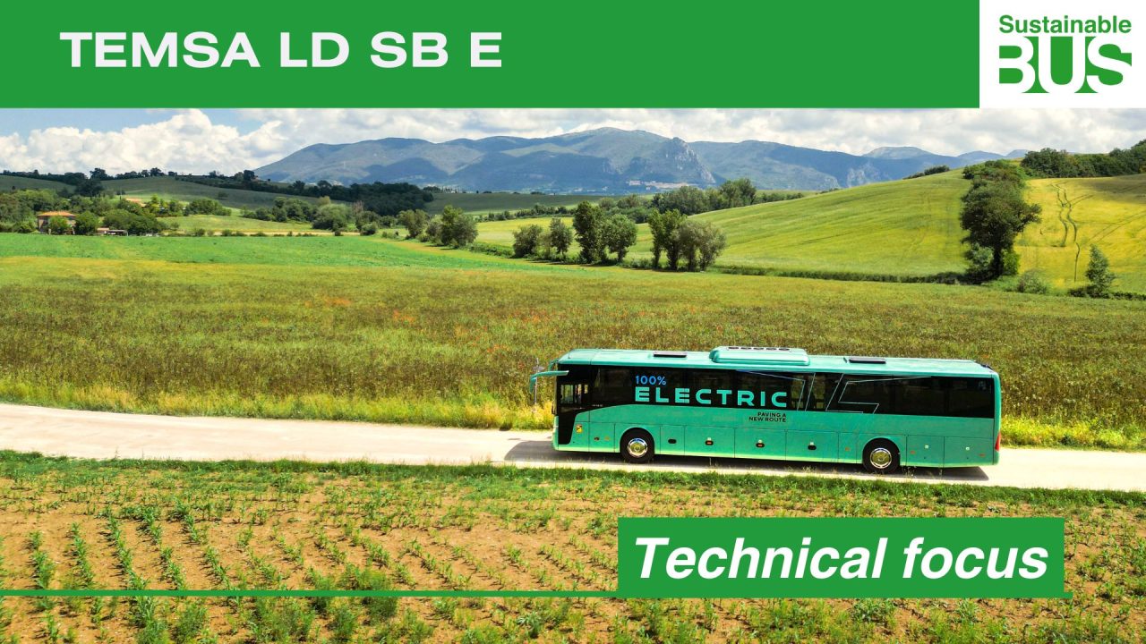 Temsa LD SB E: all the features of the Turkish intercity high-floor ...