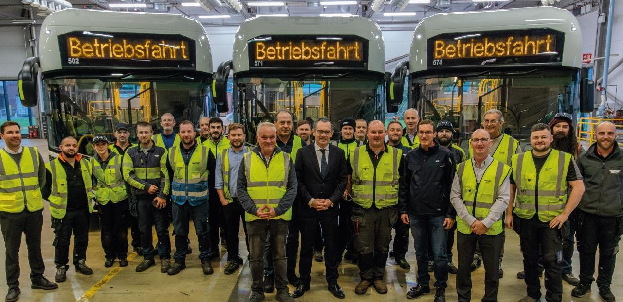 Wrightbus completes delivery of hydrogen buses in Cologne, Germany ...