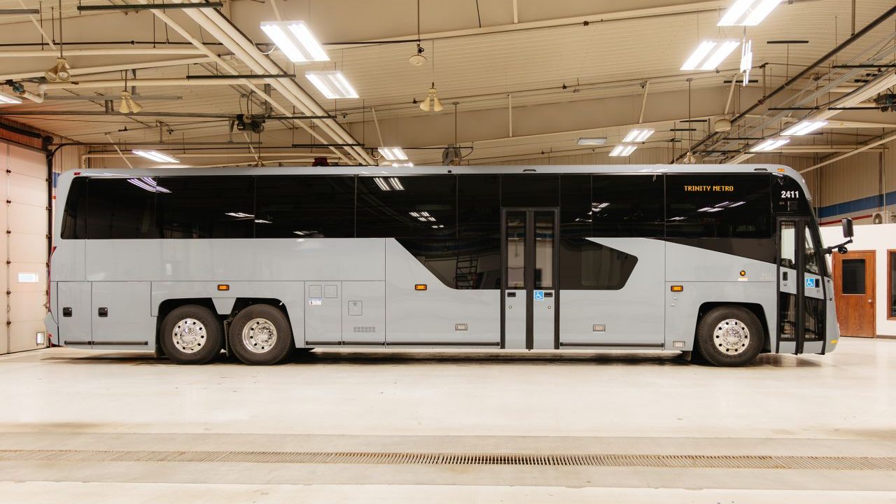 MCI electric coaches are being produced in North Dakota. First unit ...