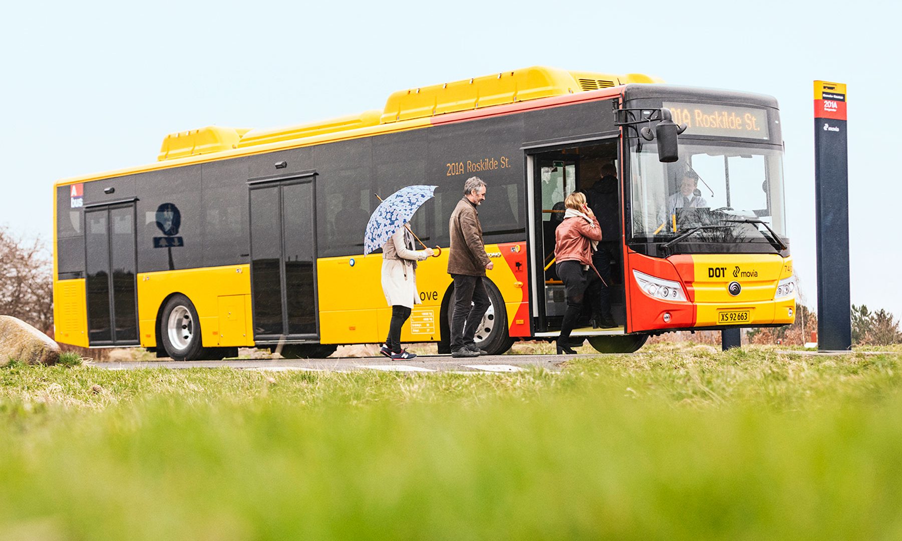 Denmark, public transport authority Movia has achieved goal of 50% zero ...