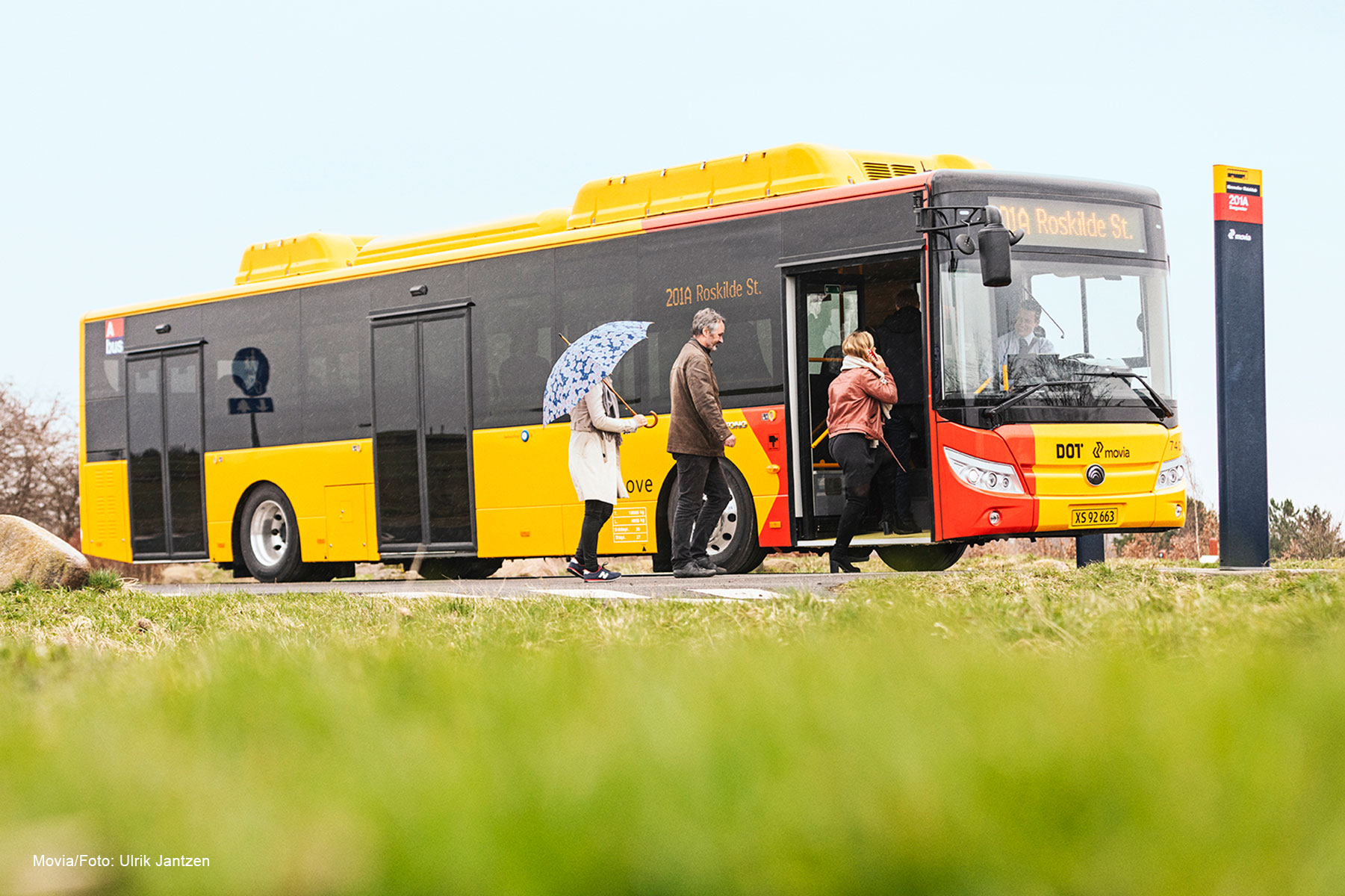 Denmark, public transport authority Movia has achieved goal of 50% zero ...
