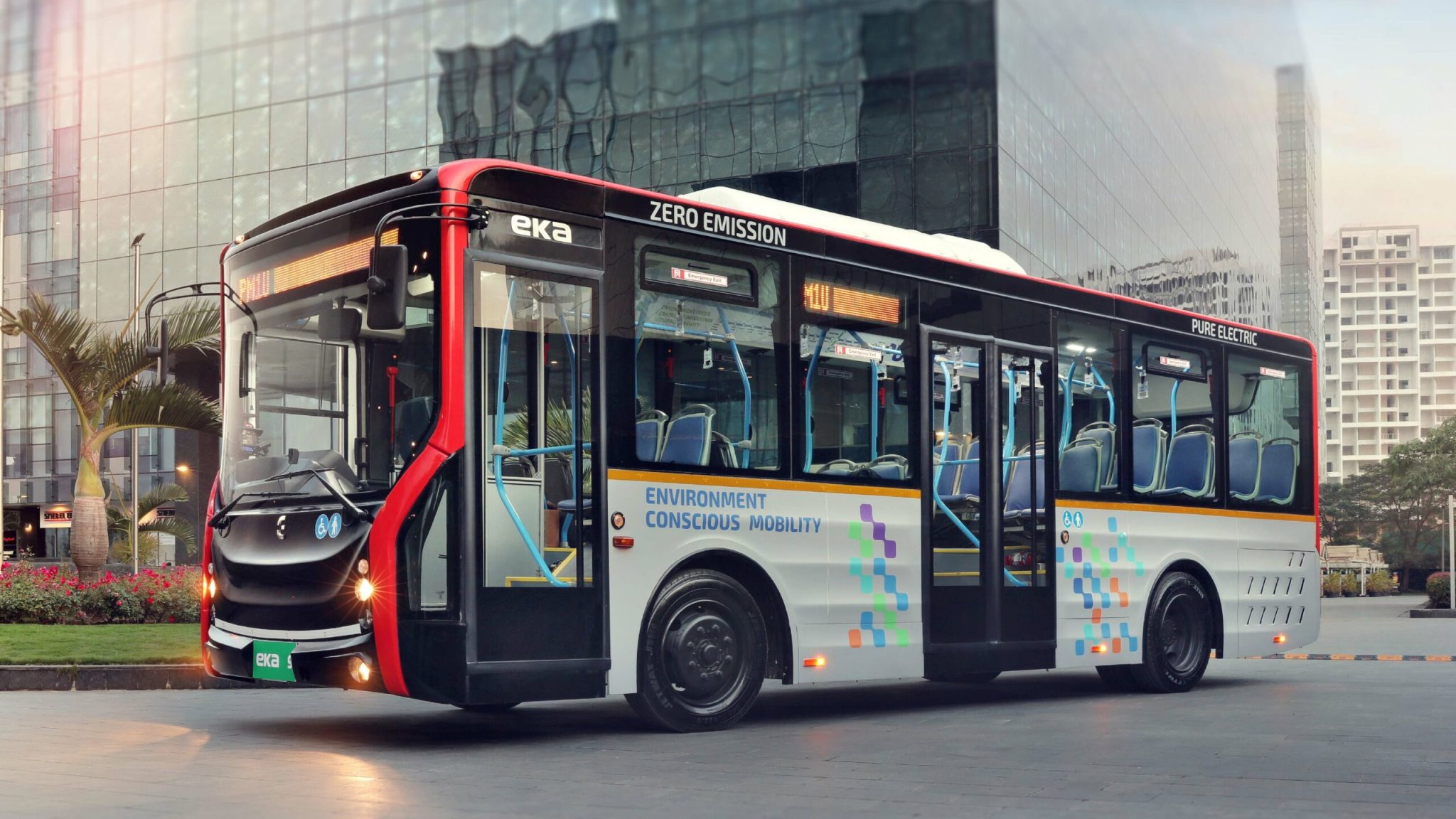 EKA at Bharat Mobility Global Expo 2025 with lineup of electric buses ...