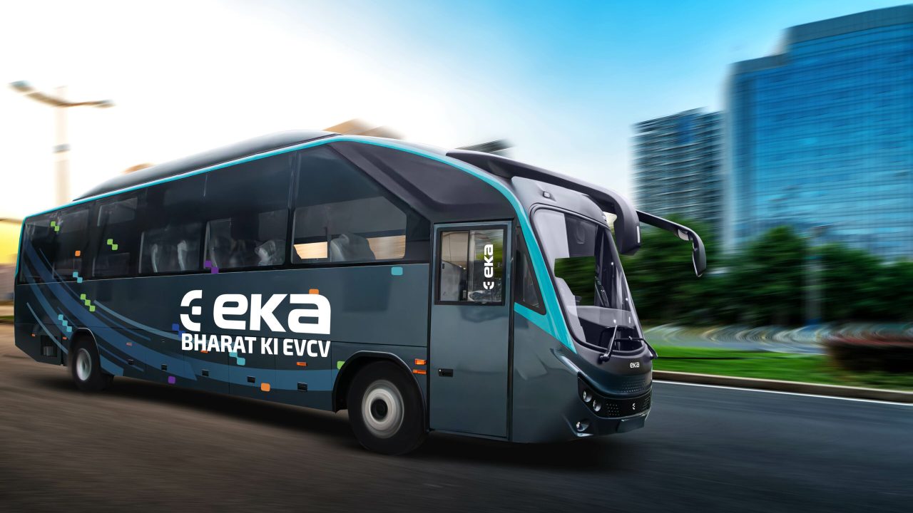 EKA at Bharat Mobility Global Expo 2025 with lineup of electric buses ...