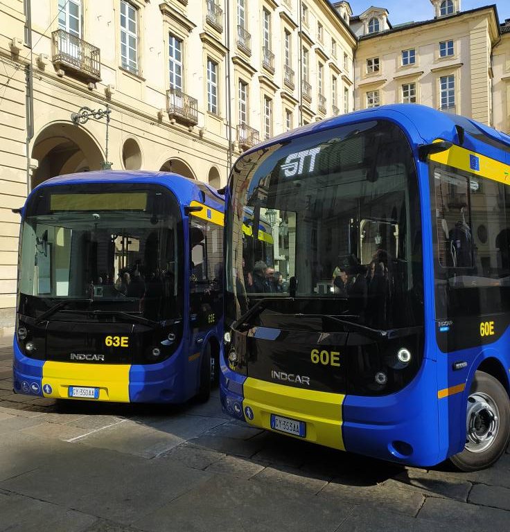 Indcar delivers electric minibuses in Turin - Sustainable Bus
