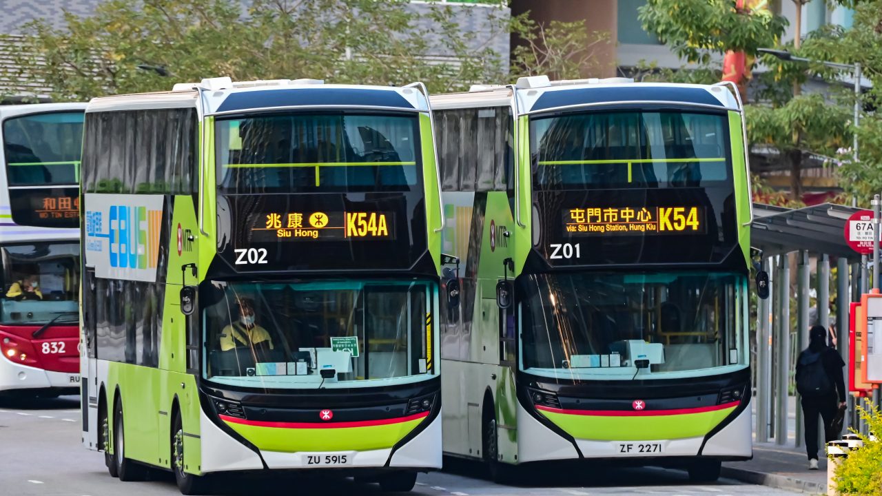 Alexander Dennis has delivered 9 Enviro500EV in Hong Kong (out of 35-units order)