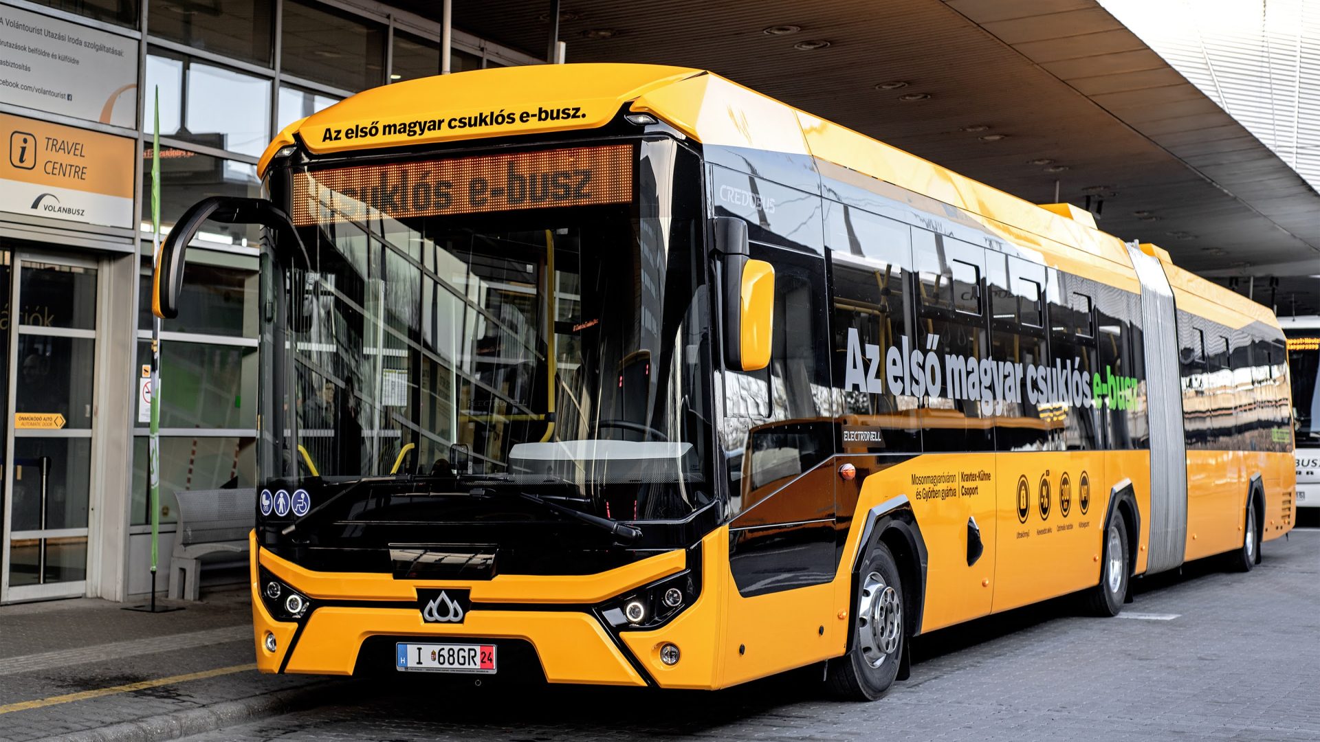Credobus launches articulated e-bus Electronell 18, with 16 tons tare ...