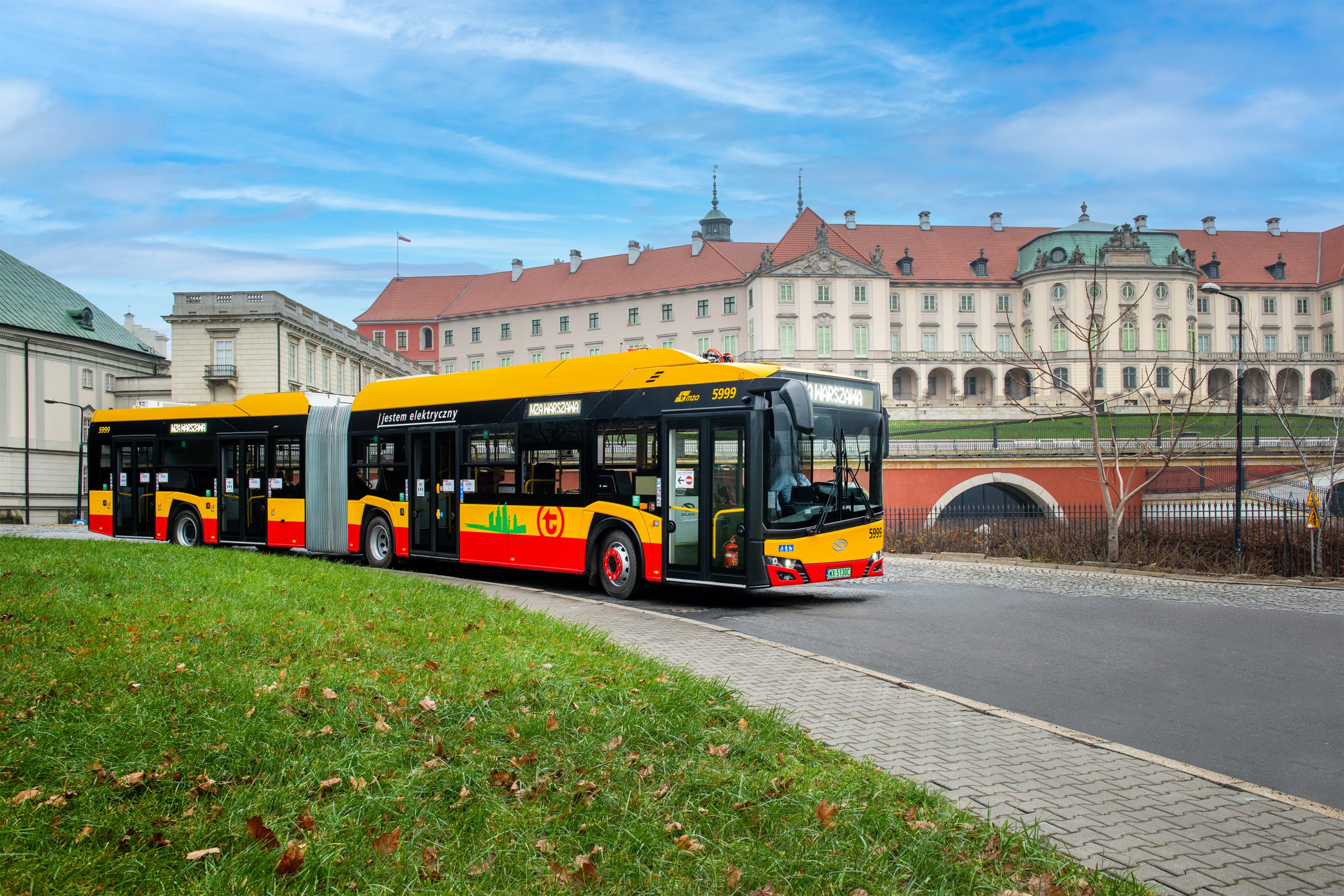 MZA Warsaw has ordered a new batch of e-buses to Solaris (for 50 units)