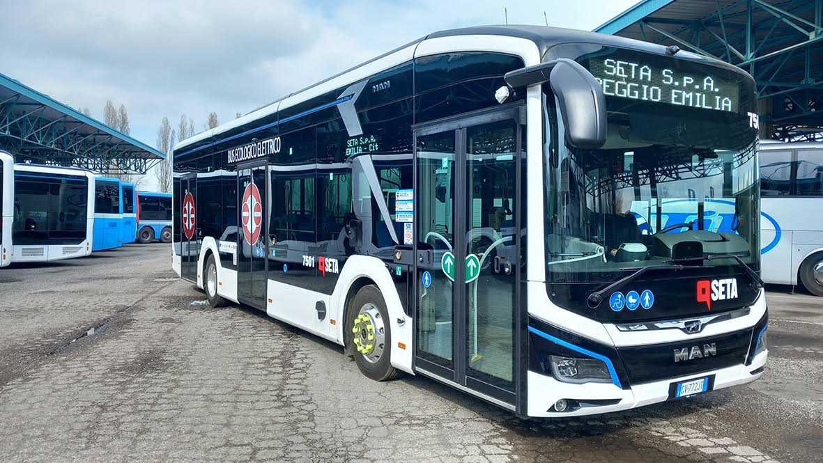 Italy, first electric buses for Modena region: 11 MAN Lion's City E ...