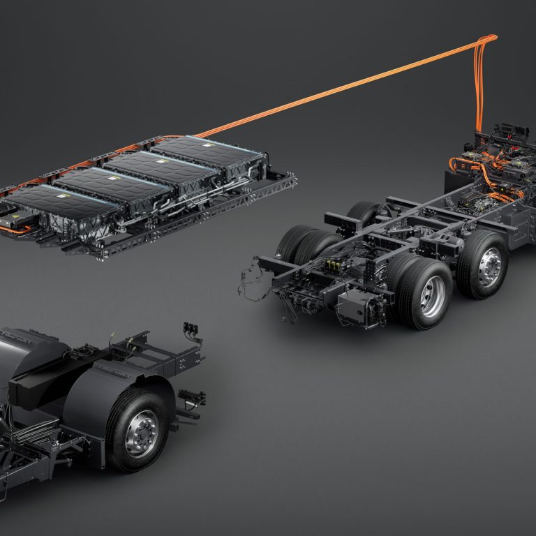 Scania unveils new chassis variant for three-axle e-buses
