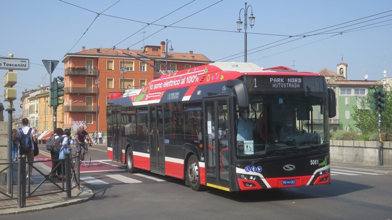 TRM project in Parma: what the new trolleybus line will look like