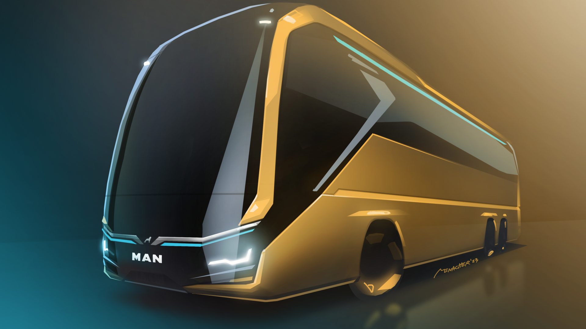 MAN Lion's Coach E design preview: first sketch revealed ahead of ...