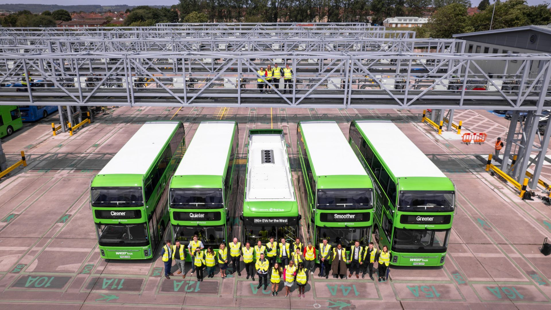 UK, Bristol’s first electrified bus depot is open (and 74 e-buses are ...