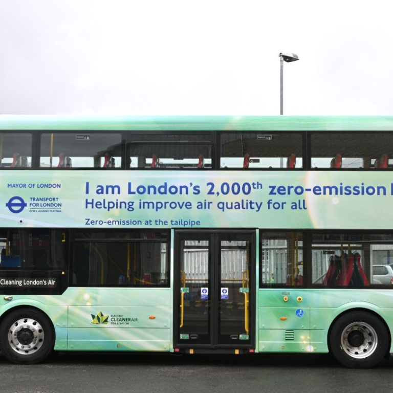 London reaches 2,000 zero emission buses, making over 20% of TfL fleet ...