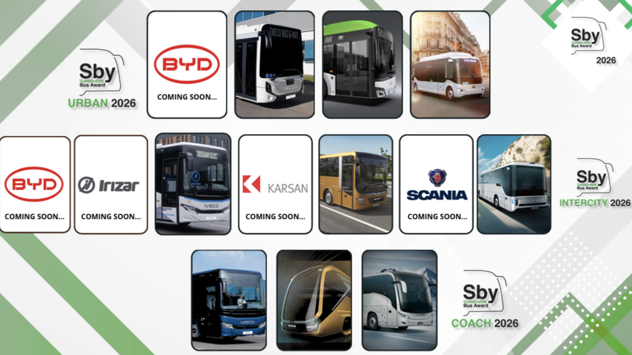 Sustainable Bus Awards 2026: 14 finalists announced, winners to be ...