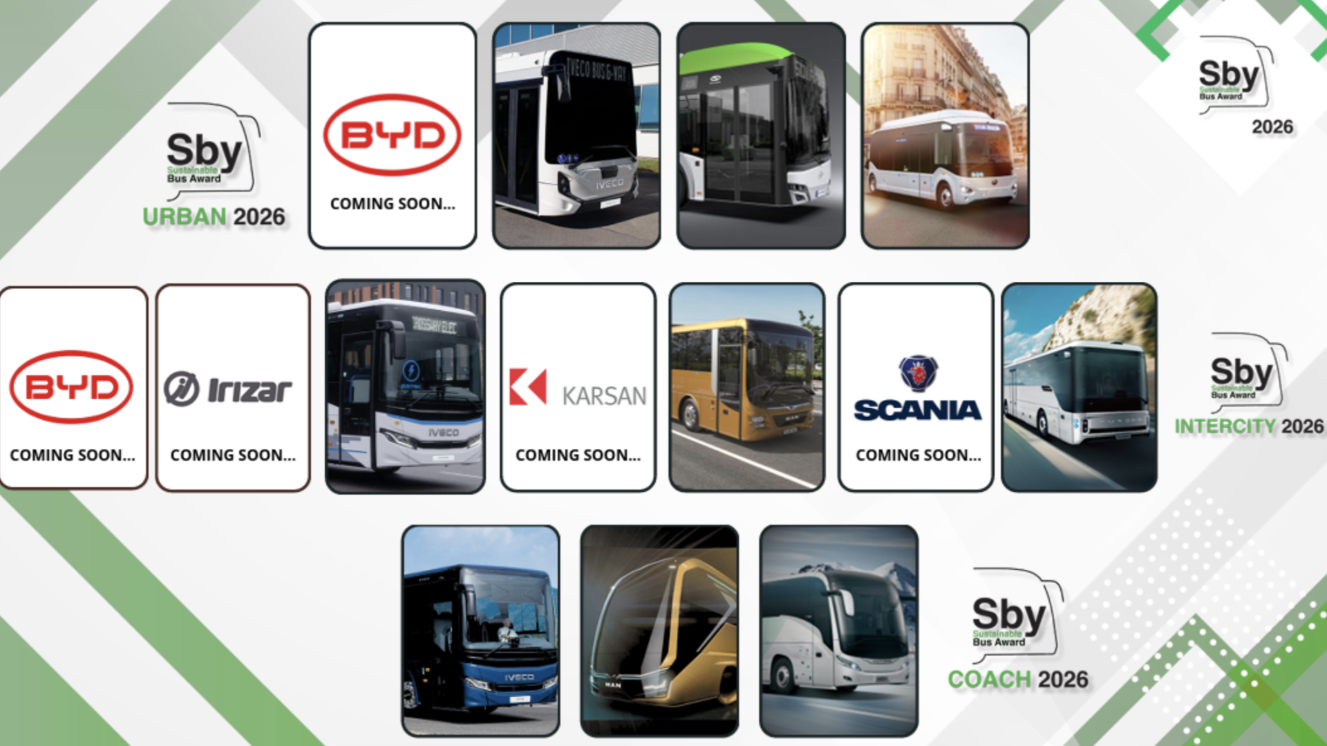 Sustainable Bus Awards 2026: 14 finalists announced, winners to be ...