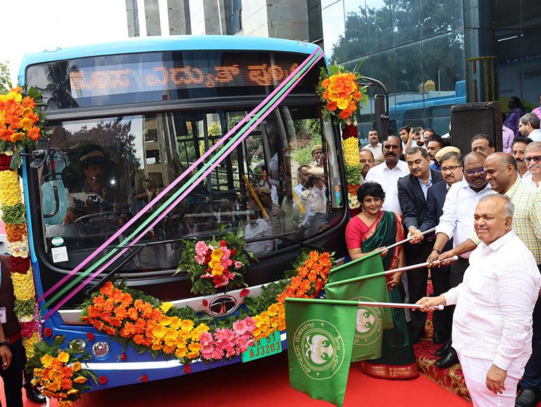 One in five buses in Bangalore, India, now electric as BMTC fleet ...