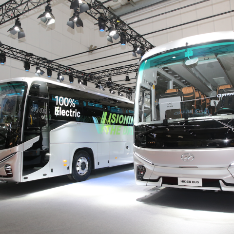 Higer unveils New V Series electric coaches for the European market ...