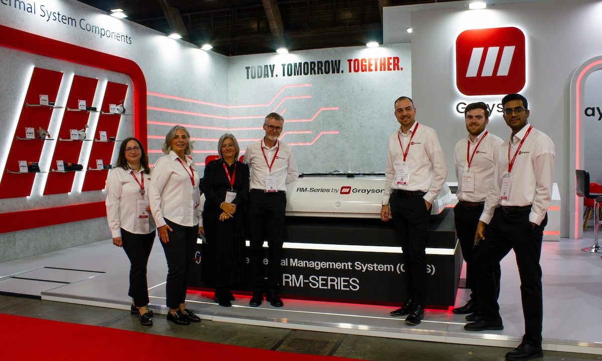 Smart multi-functional thermal systems debut at Busworld as Grayson ...